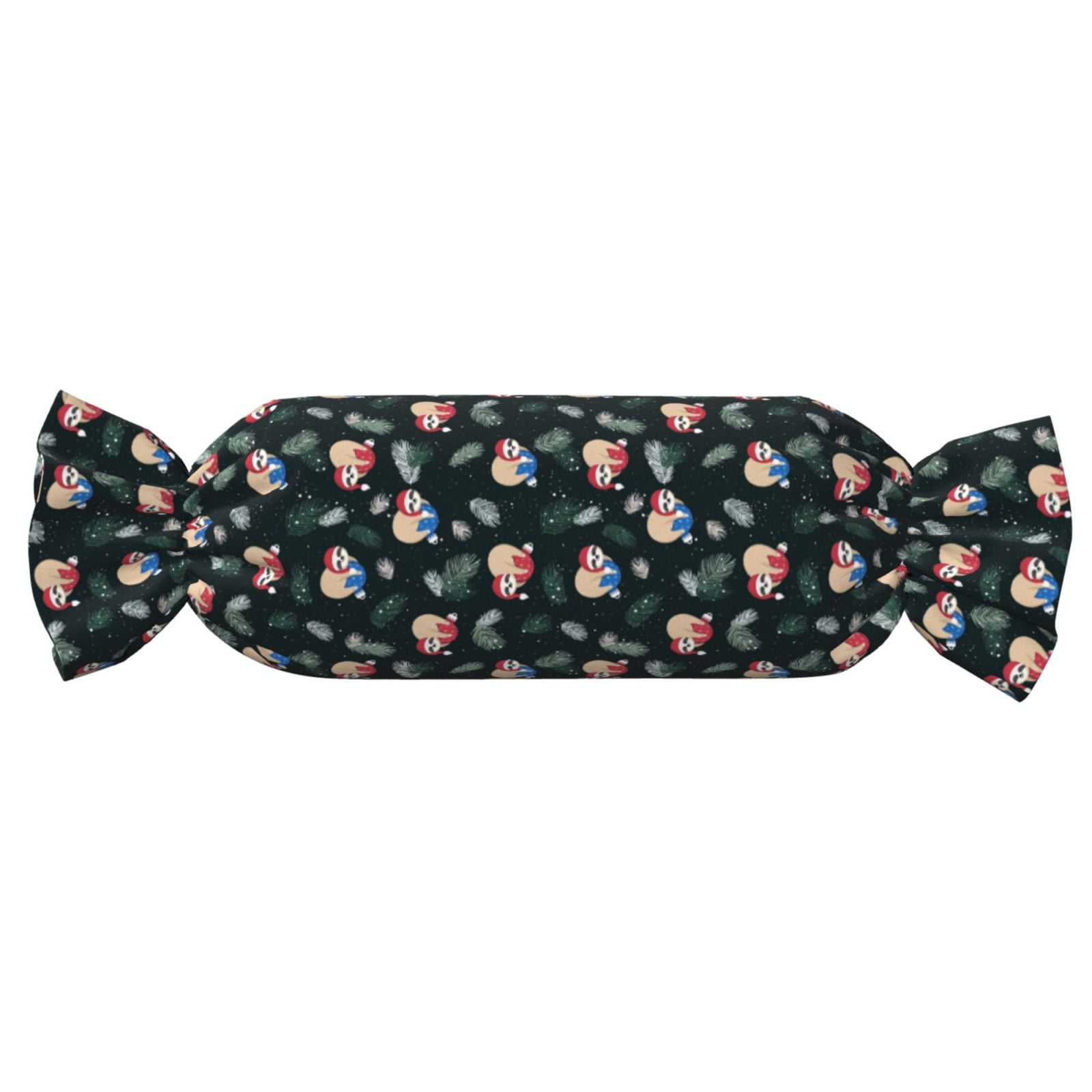 Fotbe Baby Sloths Pattern Cervical Neck Pillow, Candy Pillow, Roll Foam ...