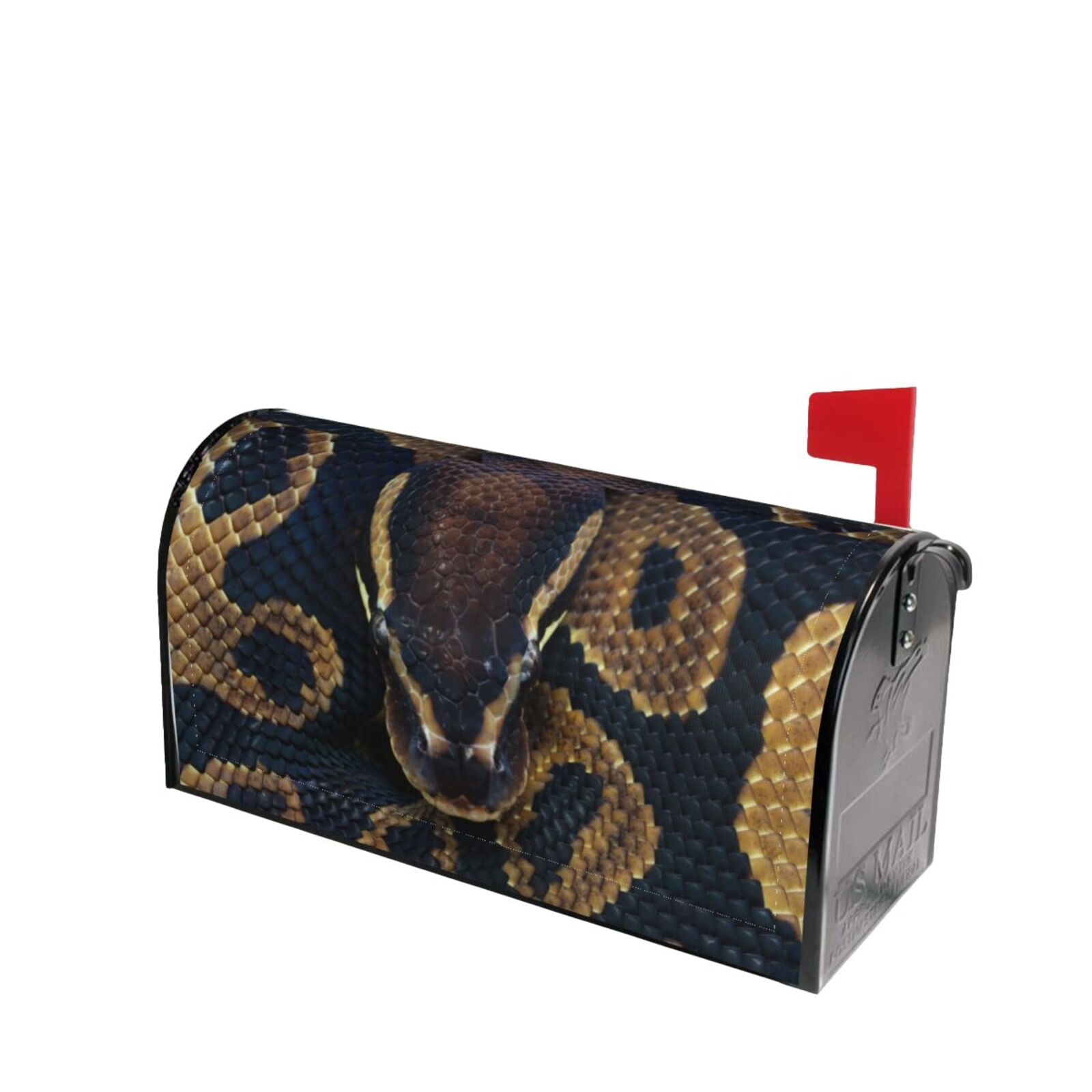 Fotbe Ball Phyton Snake Mailbox Covers Post Letter Box Cover Garden ...