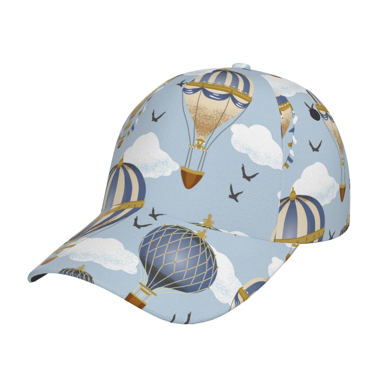 Fotbe Balloon Vintage Baseball Cap, Balloon Vintage Print Dad Hat ...