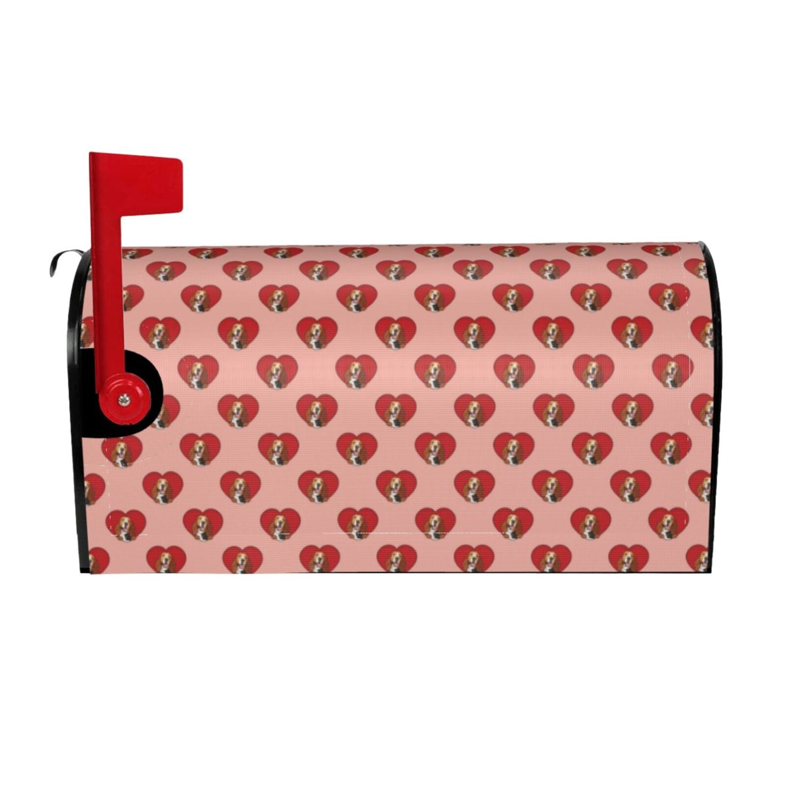 Fotbe Basset hound dog with paw Mailbox Covers Post Letter Box Cover ...