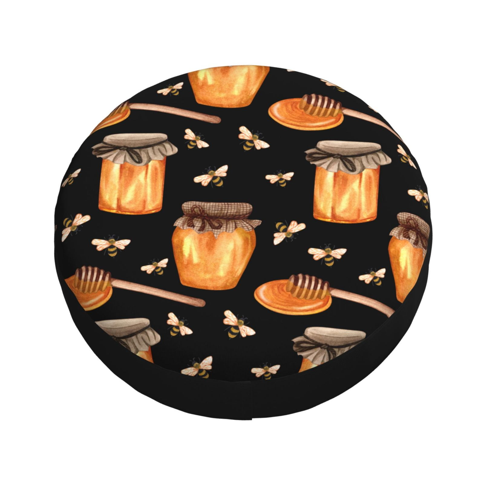 Fotbe Bee and Honey Spare Tire Cover Thickening Universal Fit for Jeep ...