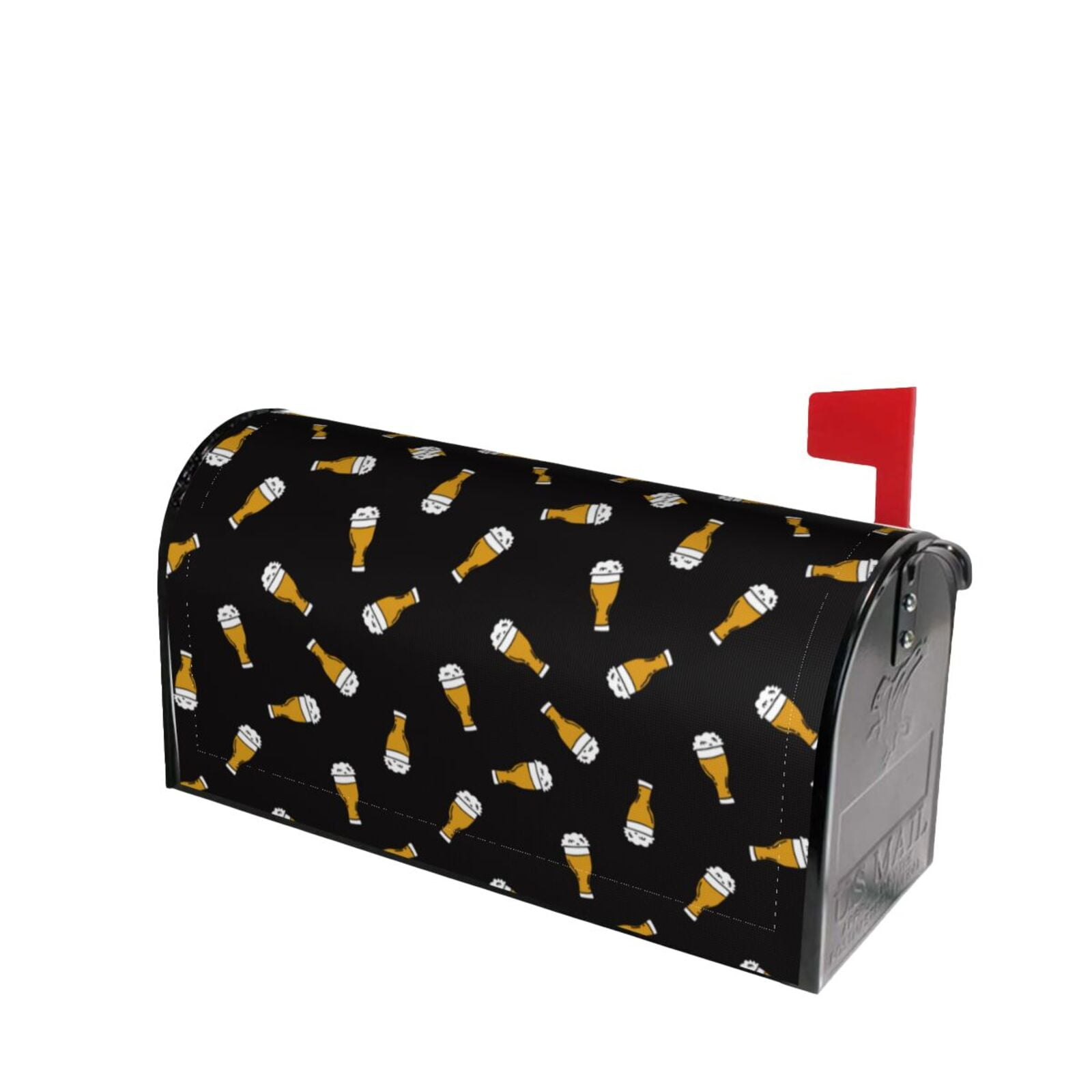 Fotbe Beer Mailbox Covers Post Letter Box Cover Garden Decor Standard ...