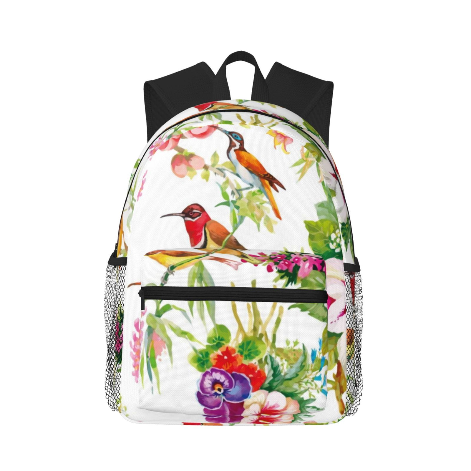 Fotbe Birds And Flowers Lightweight Casual Laptop Backpack for Men and ...