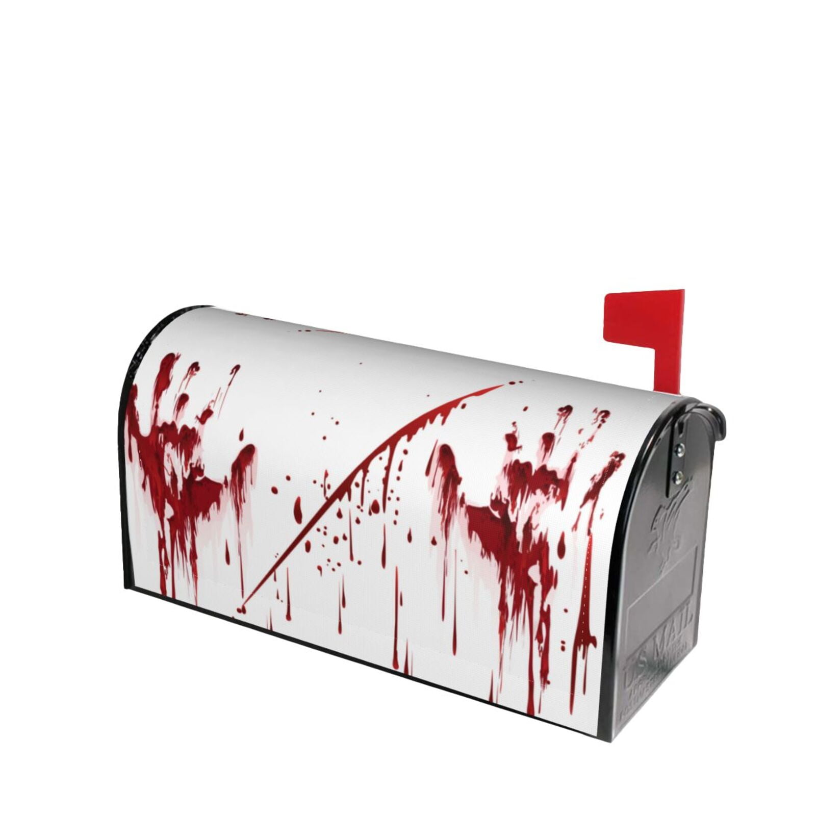 Fotbe Bloody Hand Mailbox Covers Post Letter Box Cover Garden Decor ...
