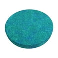 Fotbe Blue Green Glitter Stool Covers Round,Waterproof Round Bar Stool ...