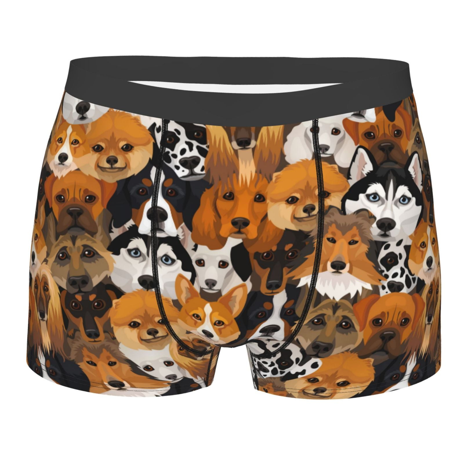 Fotbe Boxers Briefs For Men, Custom Mens Underwear Boxer Briefs With ...