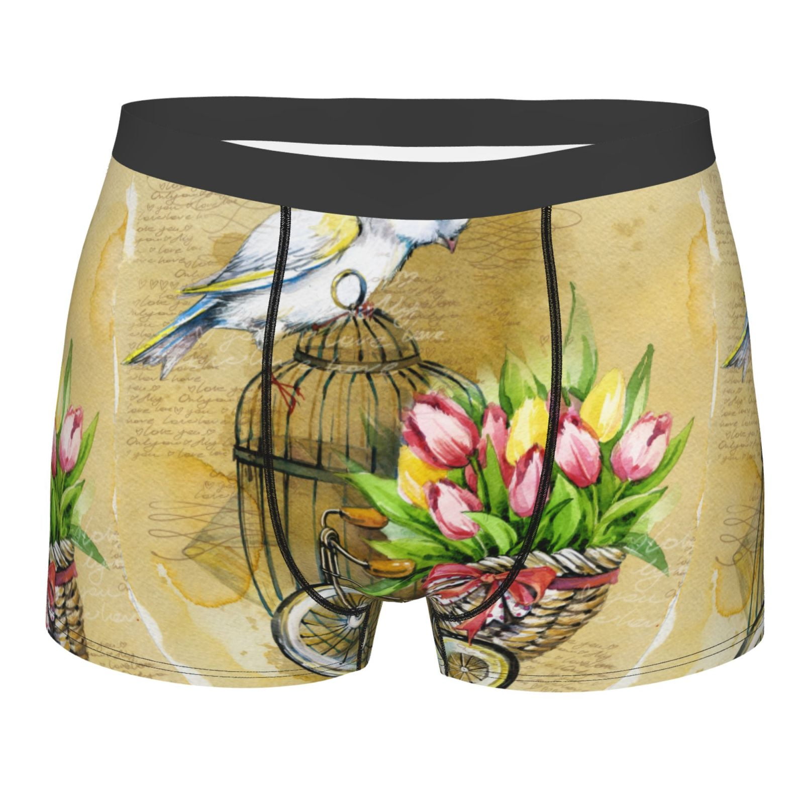 Fotbe Boxers Briefs For Men, Custom Mens Underwear Boxer Briefs With ...