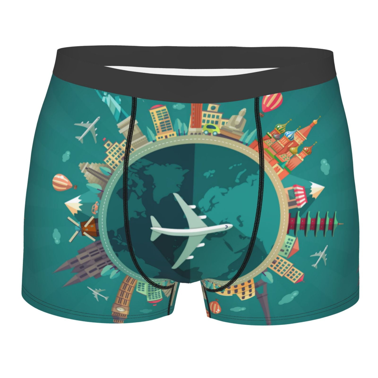 Fotbe Boxers Briefs For Men, Custom Mens Underwear Boxer Briefs With ...