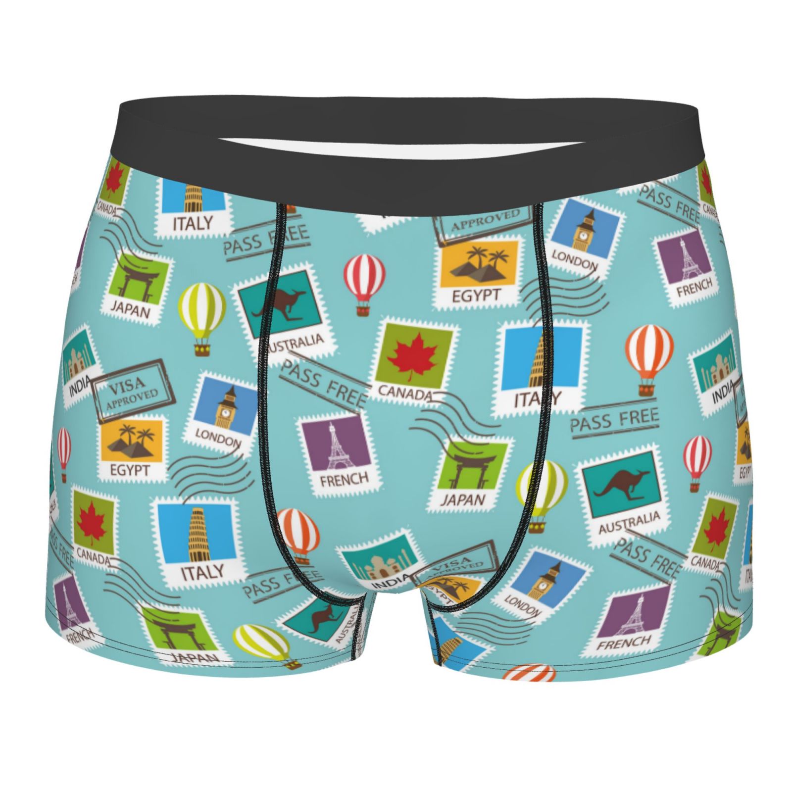 Fotbe Boxers Briefs For Men, Custom Mens Underwear Boxer Briefs With ...