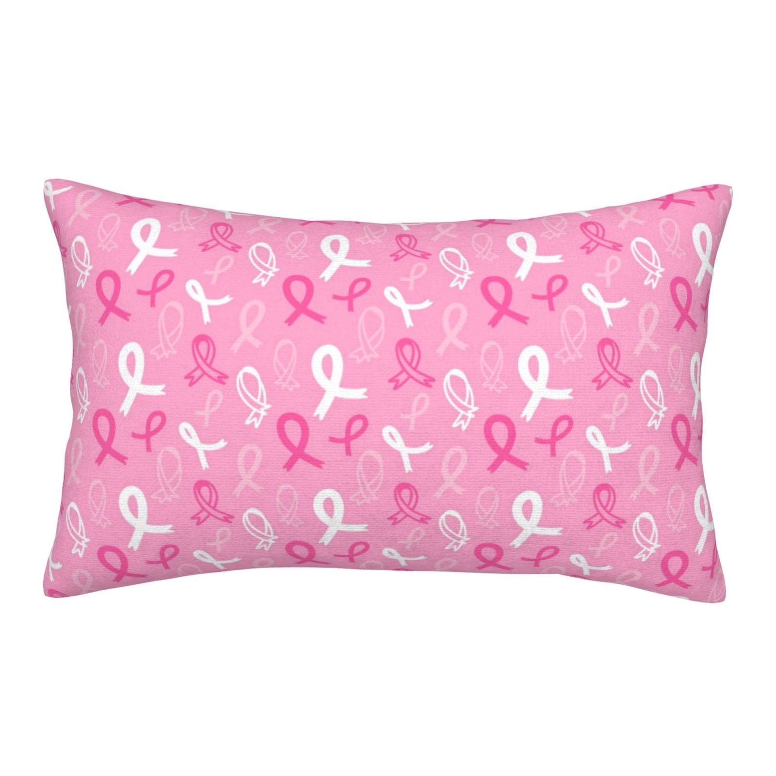 Fotbe Breast Cancer Awareness (3) Pillow Cases - Envelope Closure ...