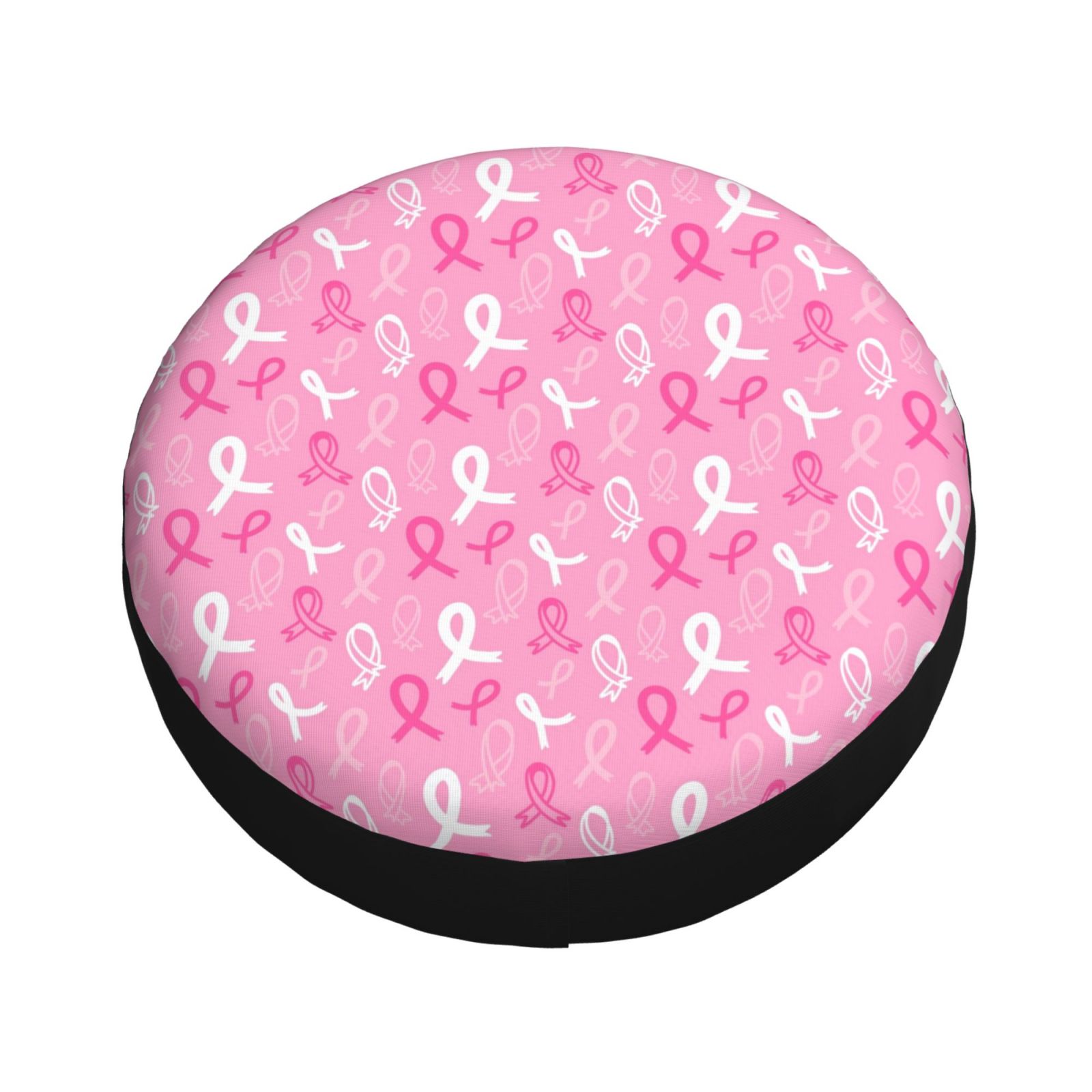 Fotbe Breast Cancer Awareness (3) Spare Tire Cover Thickening Universal ...