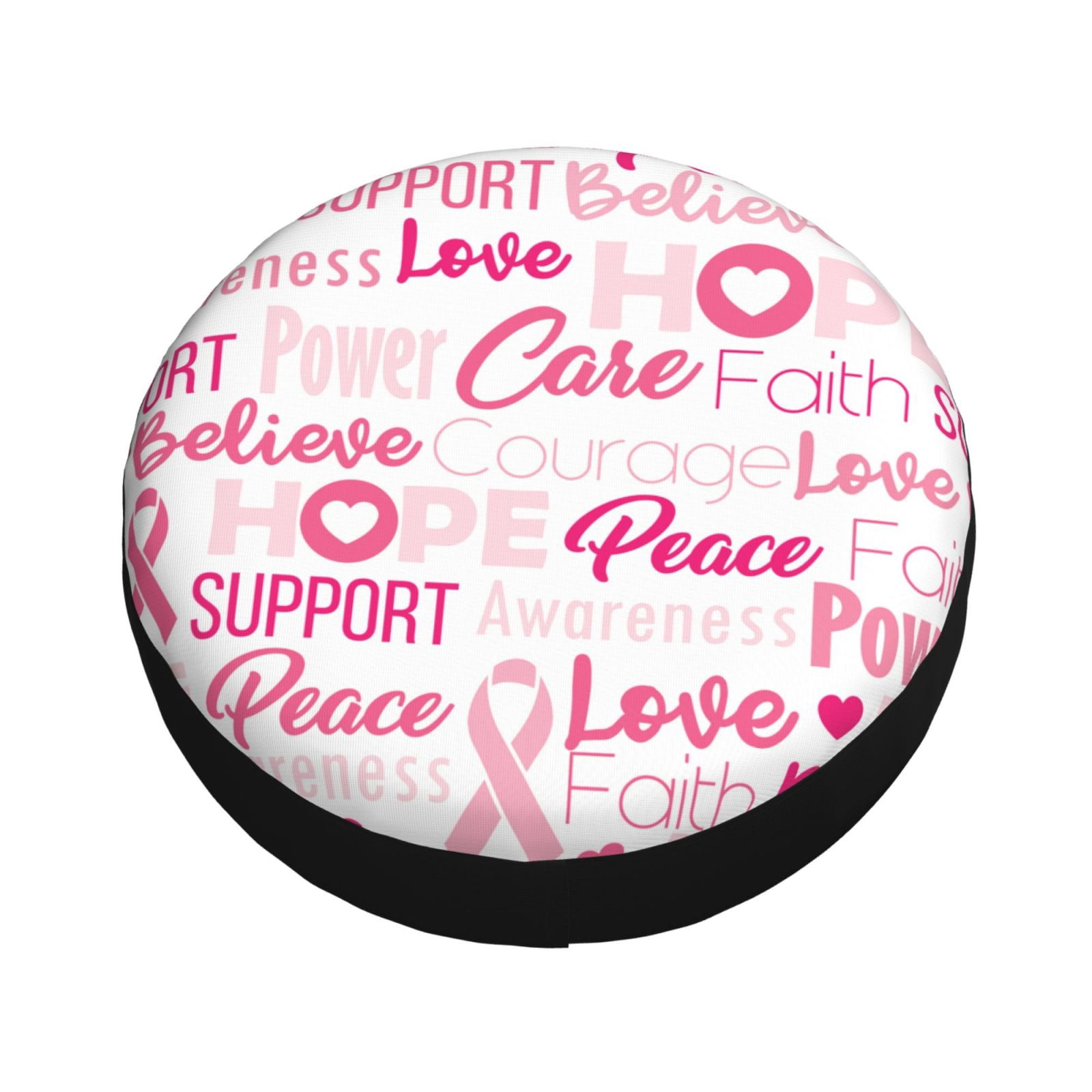 Fotbe Breast Cancer Pink Ribbons Awareness (2) Spare Tire Cover ...