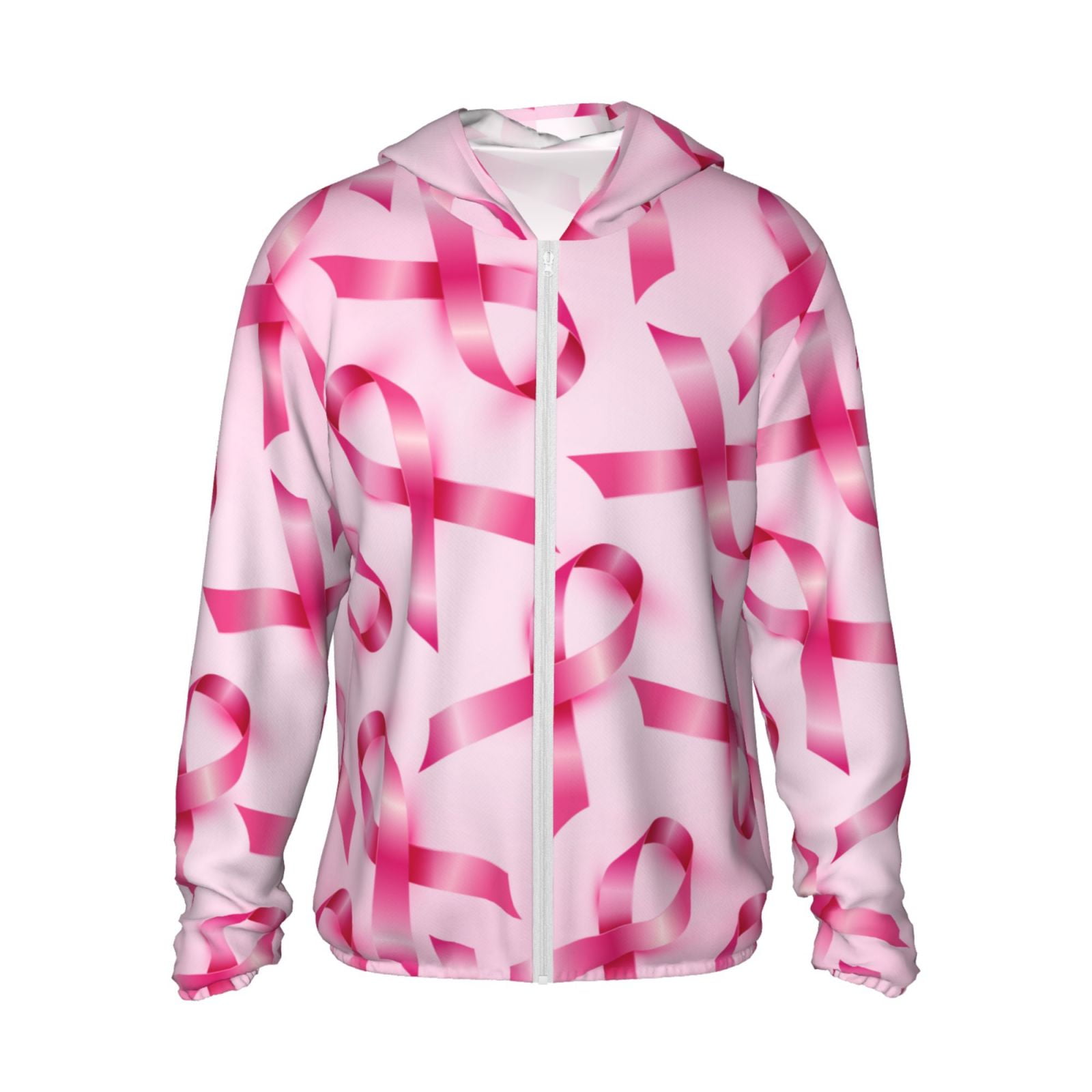 Fotbe Breast Cancer Ribbons Awareness Men's Women's UPF 50+ Sun ...