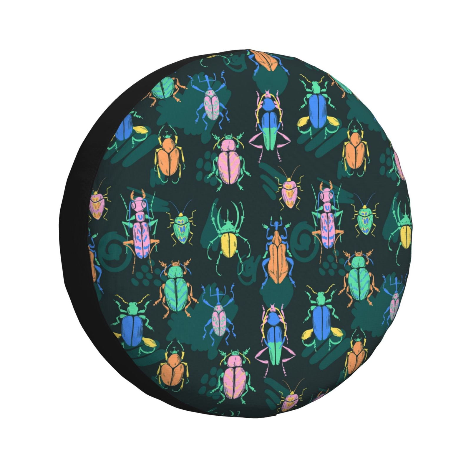 Fotbe Bright ladybugs Pattern Spare Tire Cover Thickening Universal Fit ...