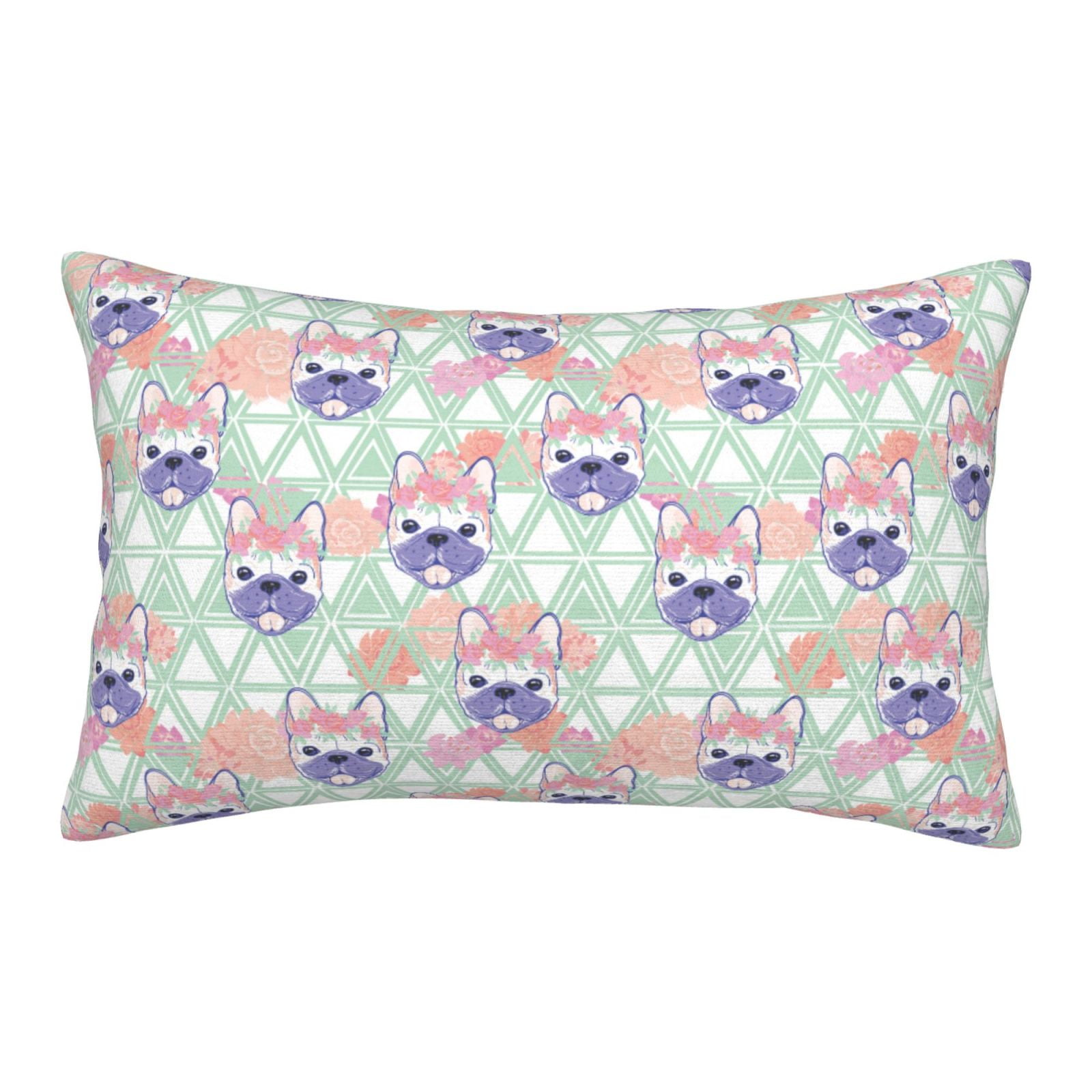Fotbe Bulldog Pillow Cases - Envelope Closure - Luxury, Extra Soft ...