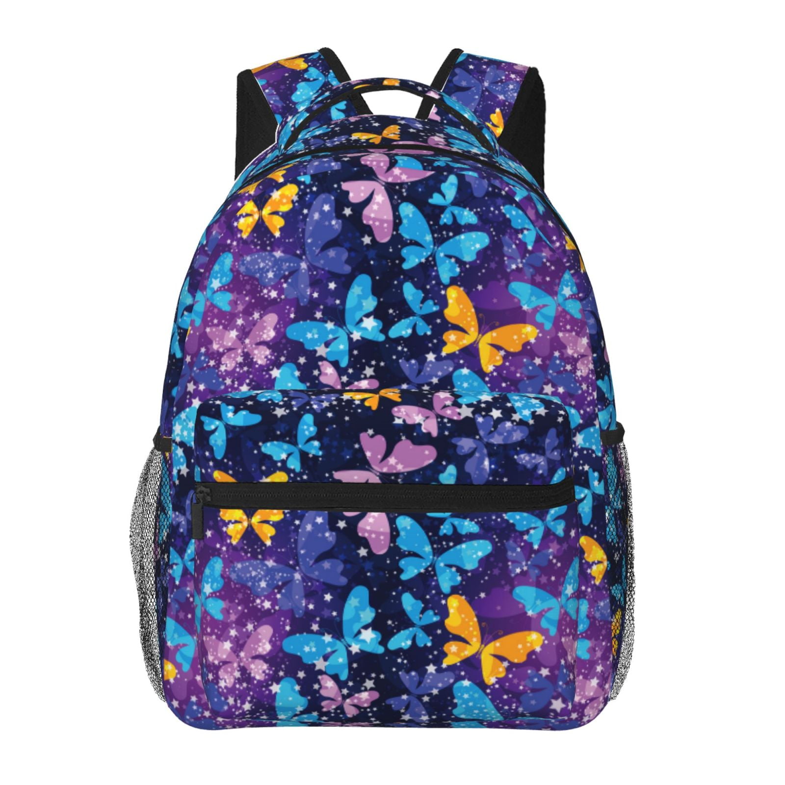 Fotbe Butterflies Of The Starry Sky Pattern Casual Backpack for School ...