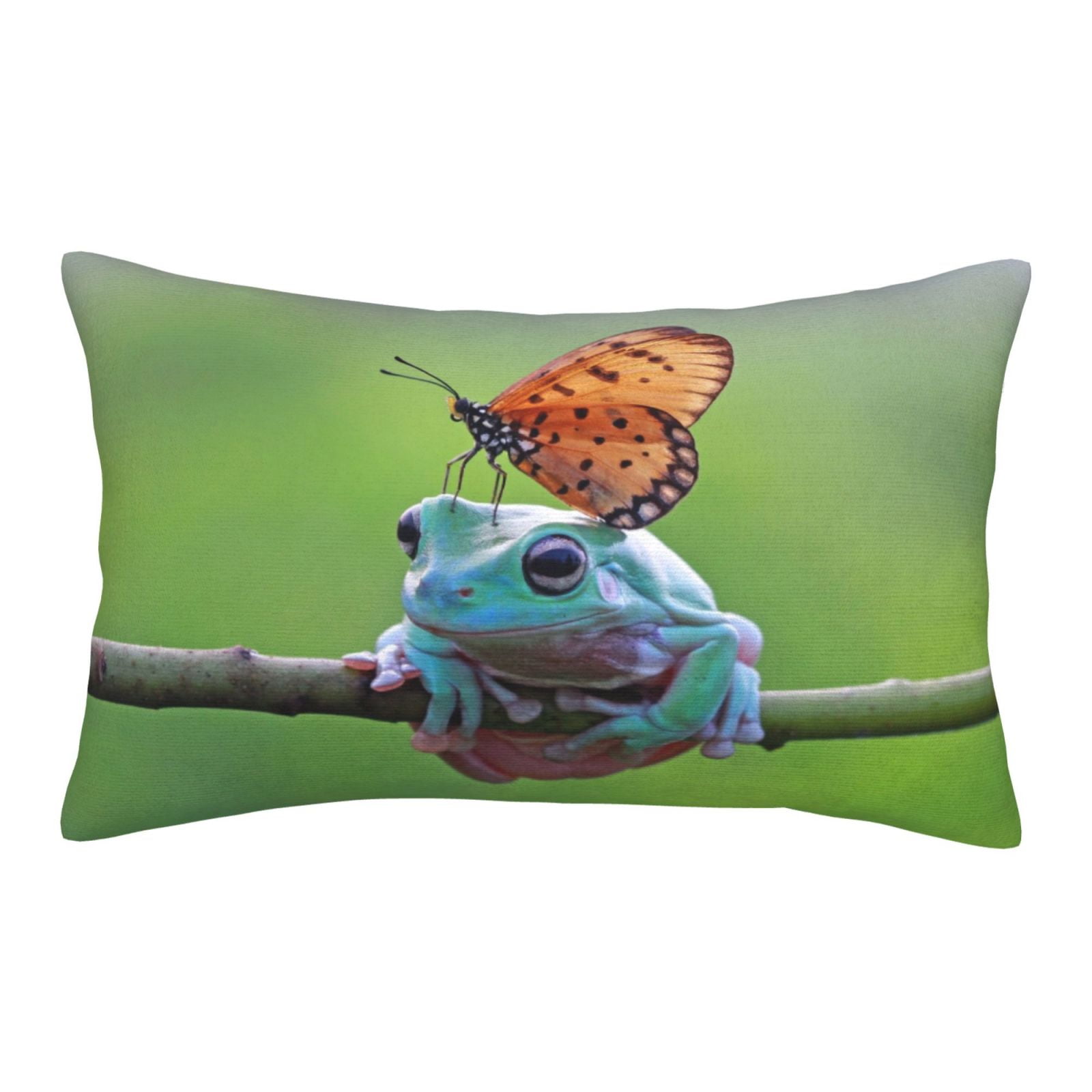 Fotbe Butterfly Landing On Head Dumpy Frog Pillow Cases - Envelope ...