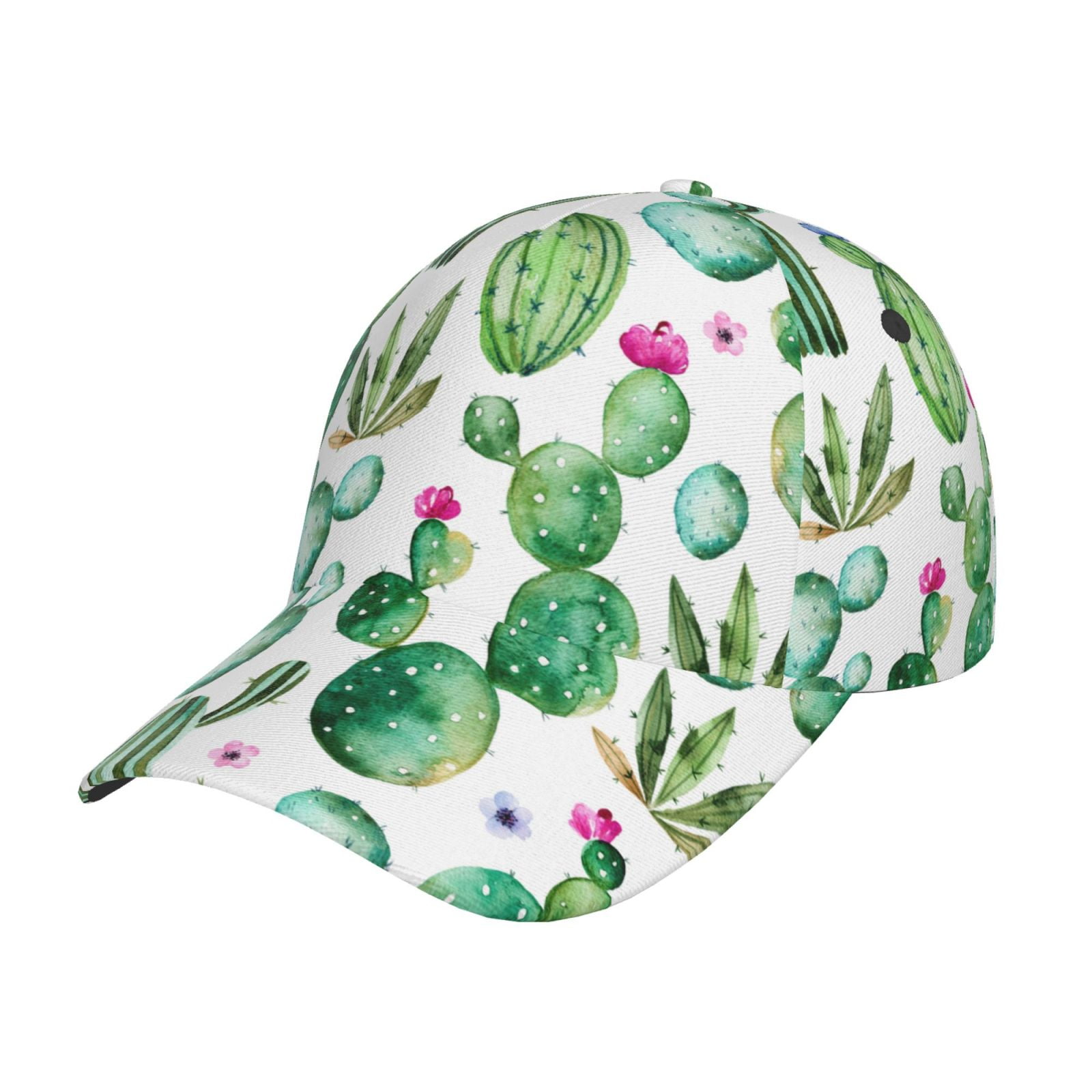 Fotbe Cactus Plants1 Baseball Cap, Cactus Plants1 Print Dad Hat,Outdoor ...