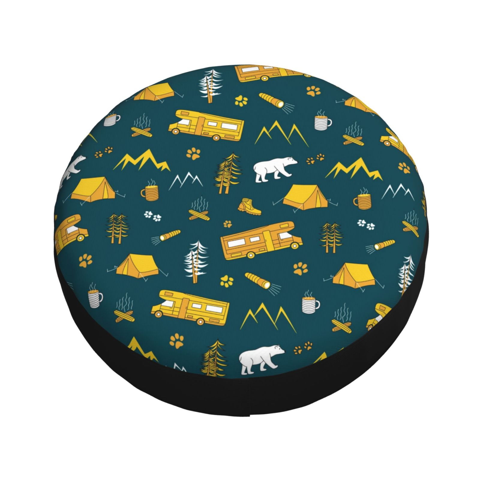 Fotbe Camping Spare Tire Cover Thickening Universal Fit for Jeep ...