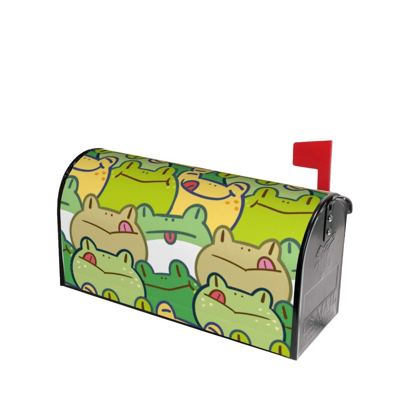 Fotbe Cartoon Frog Mailbox Covers Post Letter Box Cover Garden Decor ...