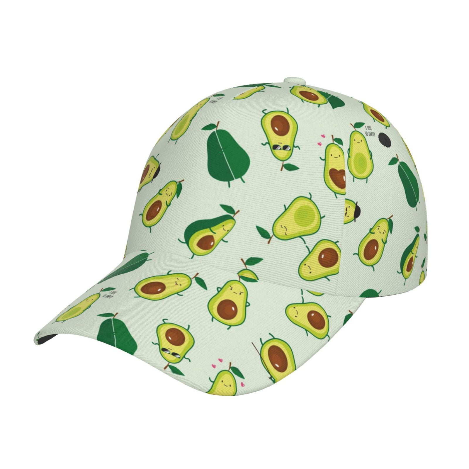 Fotbe Cartoon Fruit Baseball Cap, Cartoon Fruit Print Dad Hat,Outdoor ...
