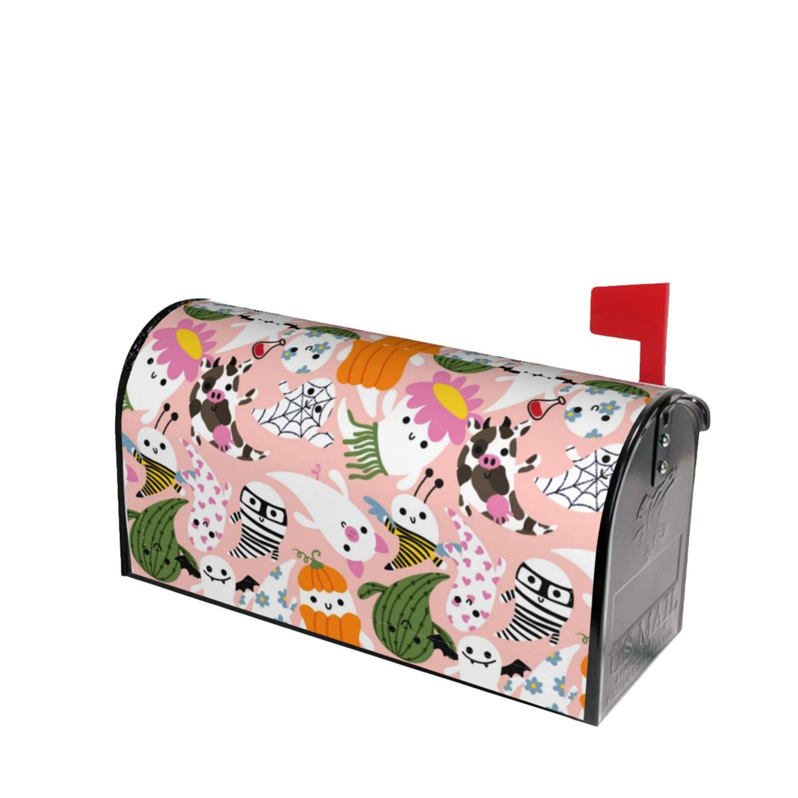 Fotbe Cartoon Halloween Mailbox Covers Post Letter Box Cover Garden ...