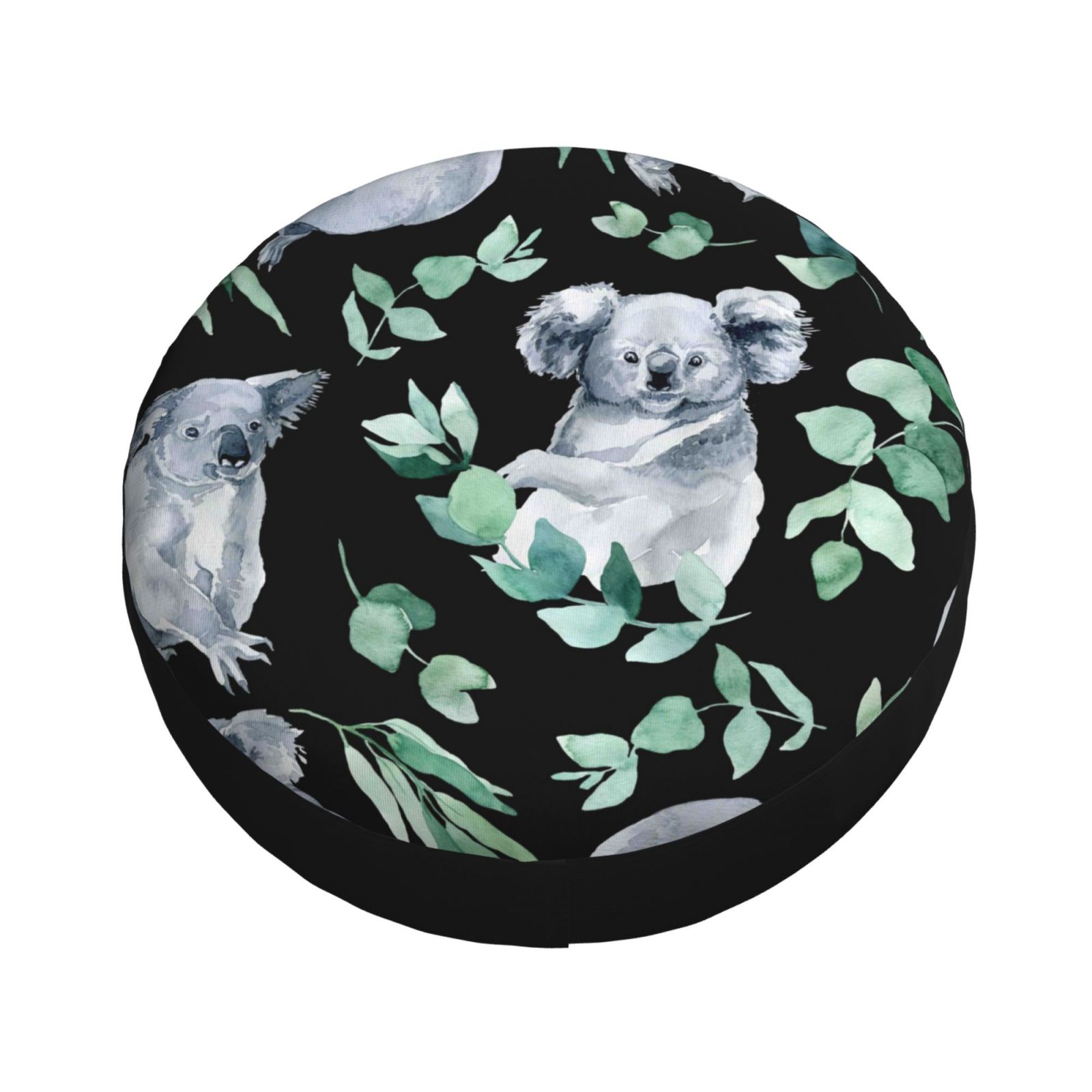 Fotbe Cartoon Koala Bear Spare Tire Cover Thickening Universal Fit for ...