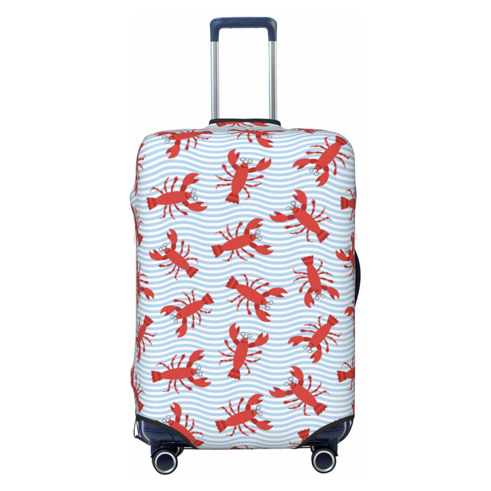 Fotbe Cartoon Lobsters 1 Luggage Cover Protector,Suitcase Protector ...