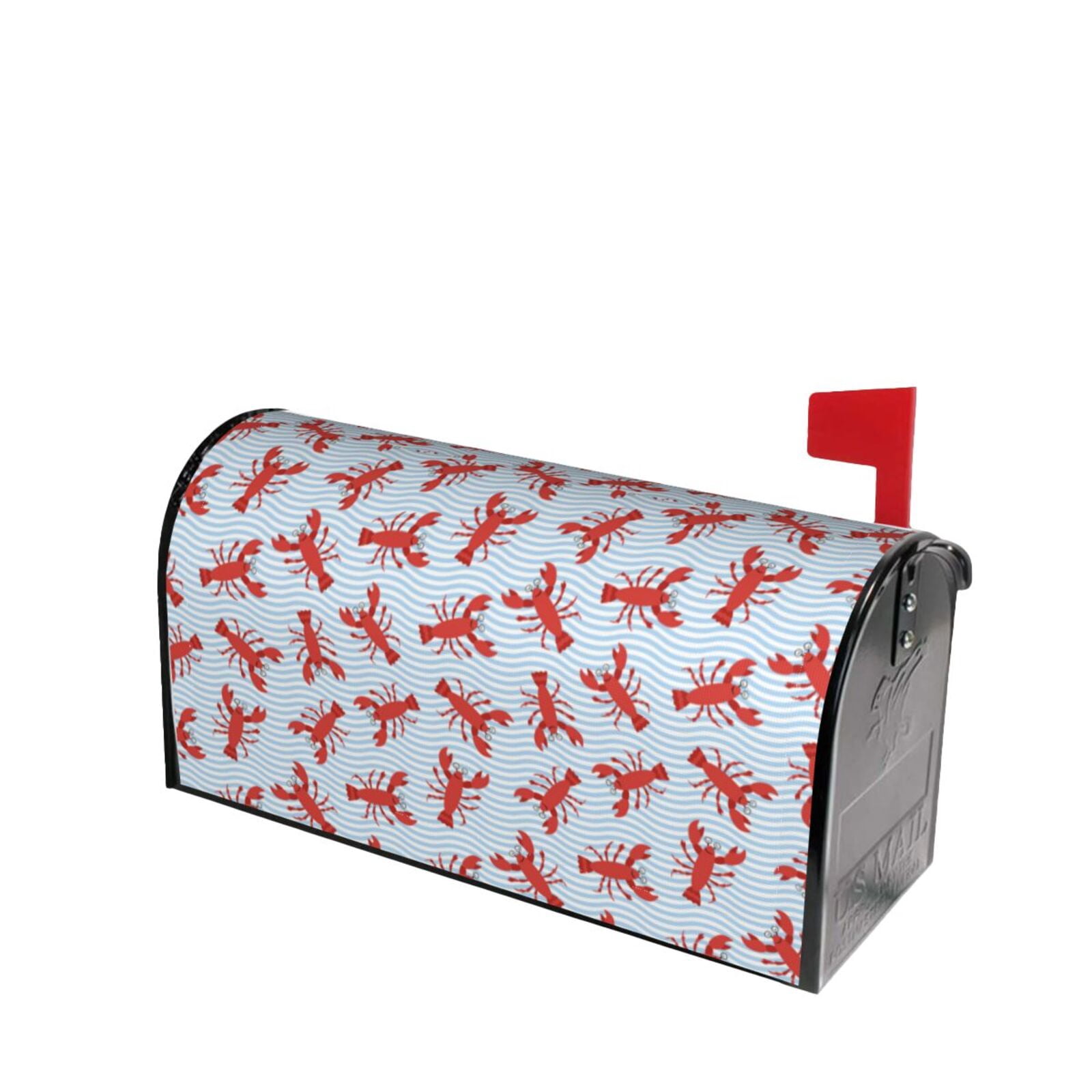 Fotbe Cartoon Lobsters 1 Mailbox Covers Post Letter Box Cover Garden ...