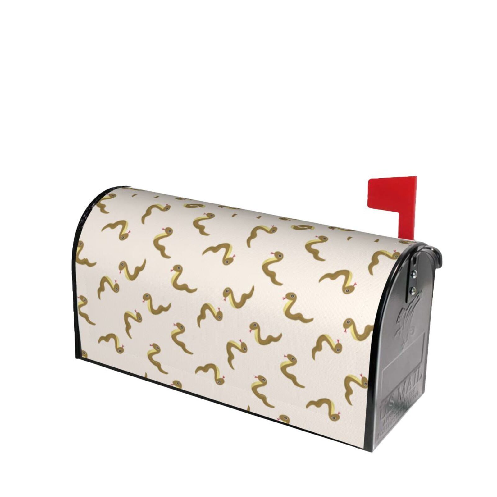 Fotbe Cartoon Snake Mailbox Covers Post Letter Box Cover Garden Decor ...