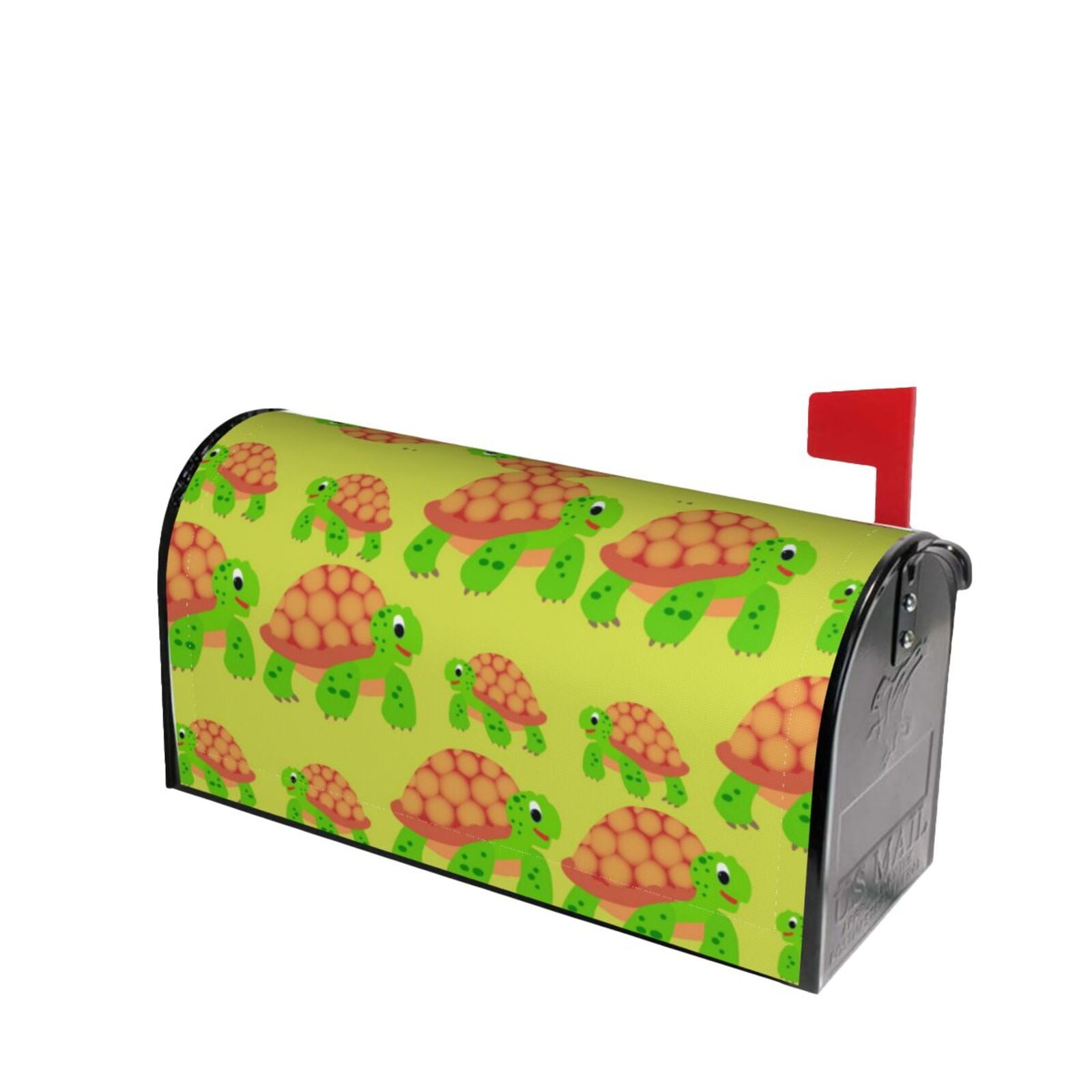 Fotbe Cartoon Turtles 1 Mailbox Covers Post Letter Box Cover Garden ...