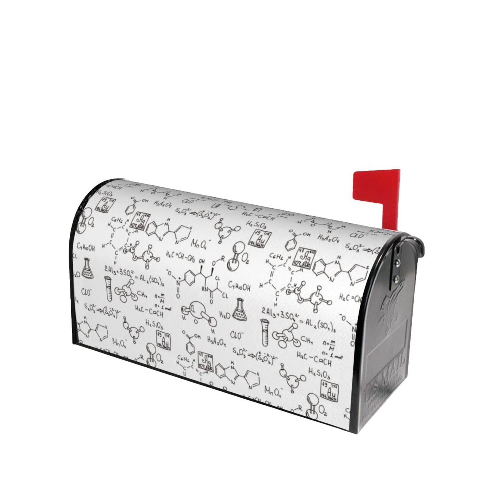 Fotbe Chemical Formulas Mailbox Covers Post Letter Box Cover Garden ...
