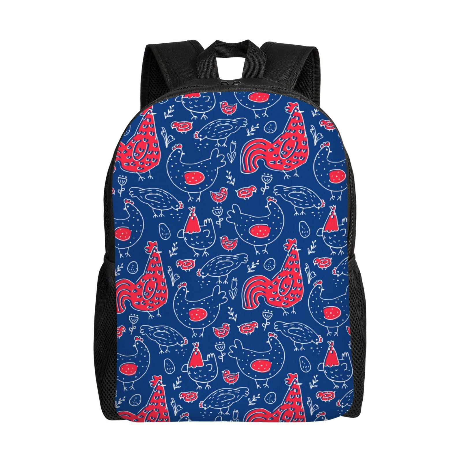 Fotbe Chicken and Rooster Travel Laptop Backpack, Business Slim Sturdy ...