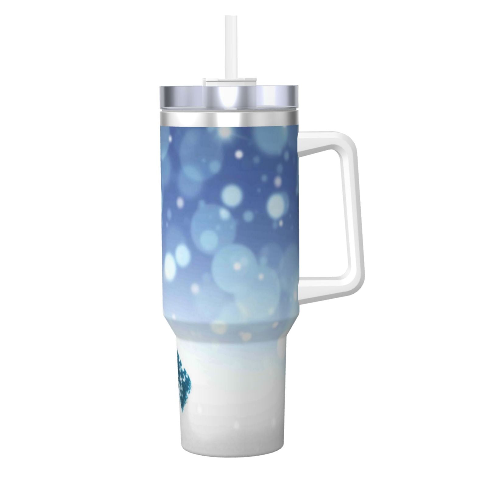 Fotbe Christmas Snowman In The Snow Pattern 40oz Ice Bully With Handle ...