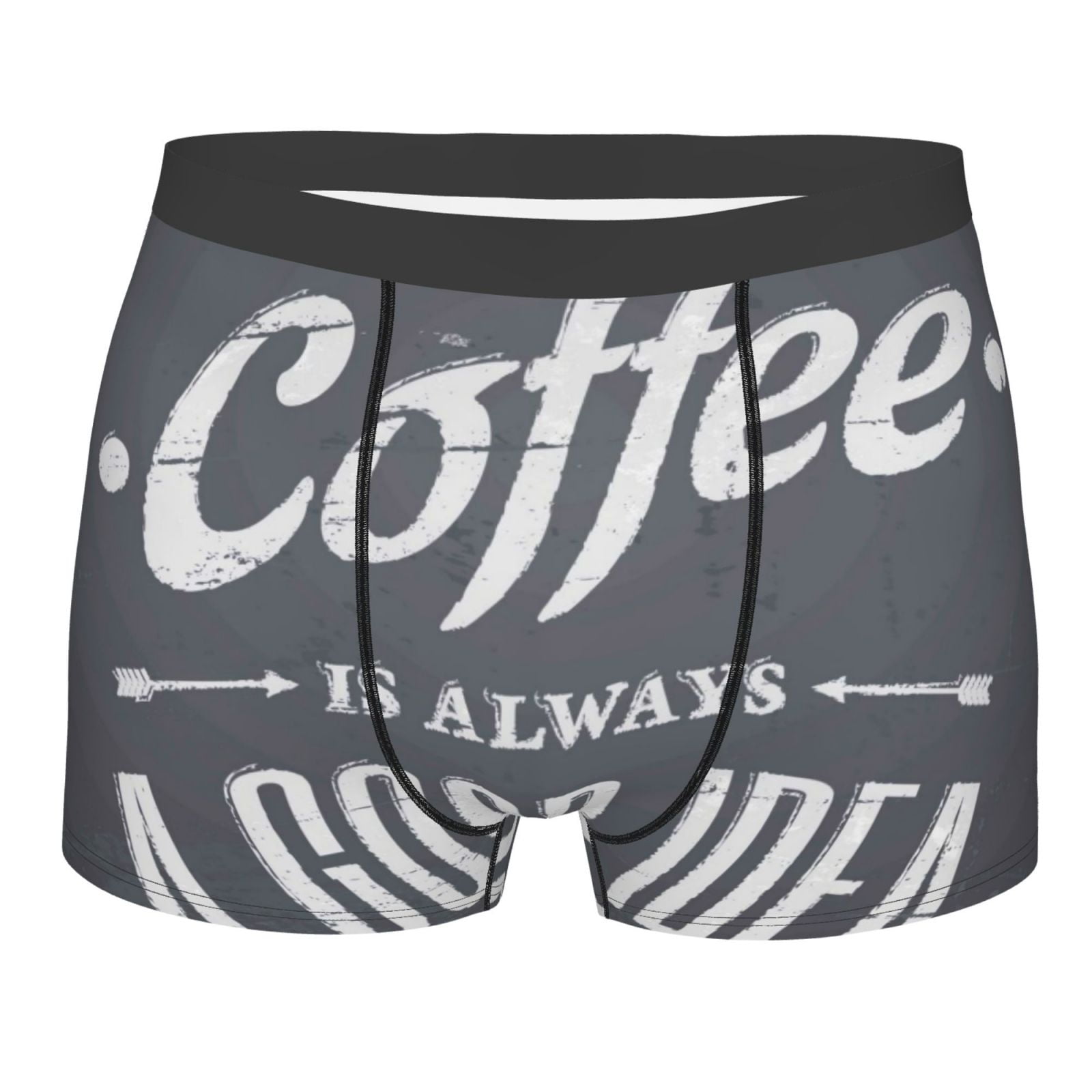 Fotbe Coffee Is Always A Good Idea Men’s Total Support Pouch Boxer ...