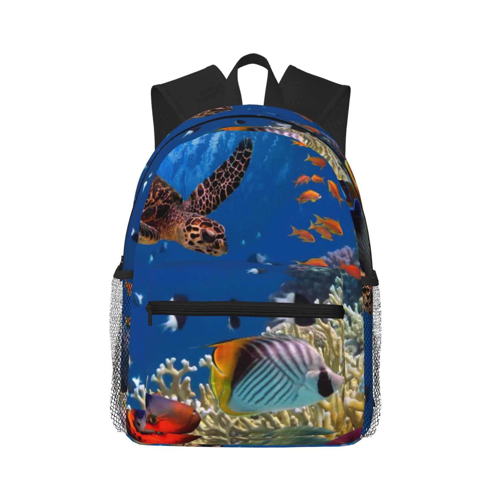 Fotbe Colorful Coral Reef Lightweight Casual Laptop Backpack for Men ...