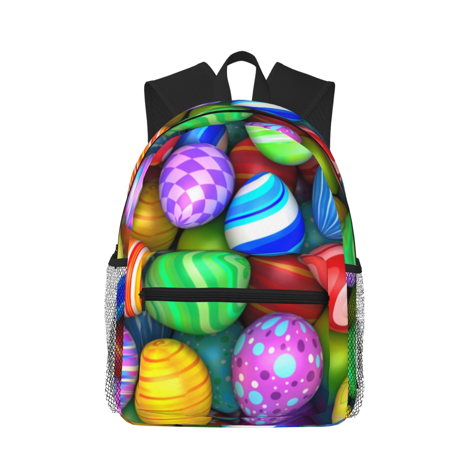 Fotbe Colorful Easter Eggs1 Lightweight Casual Laptop Backpack for Men ...