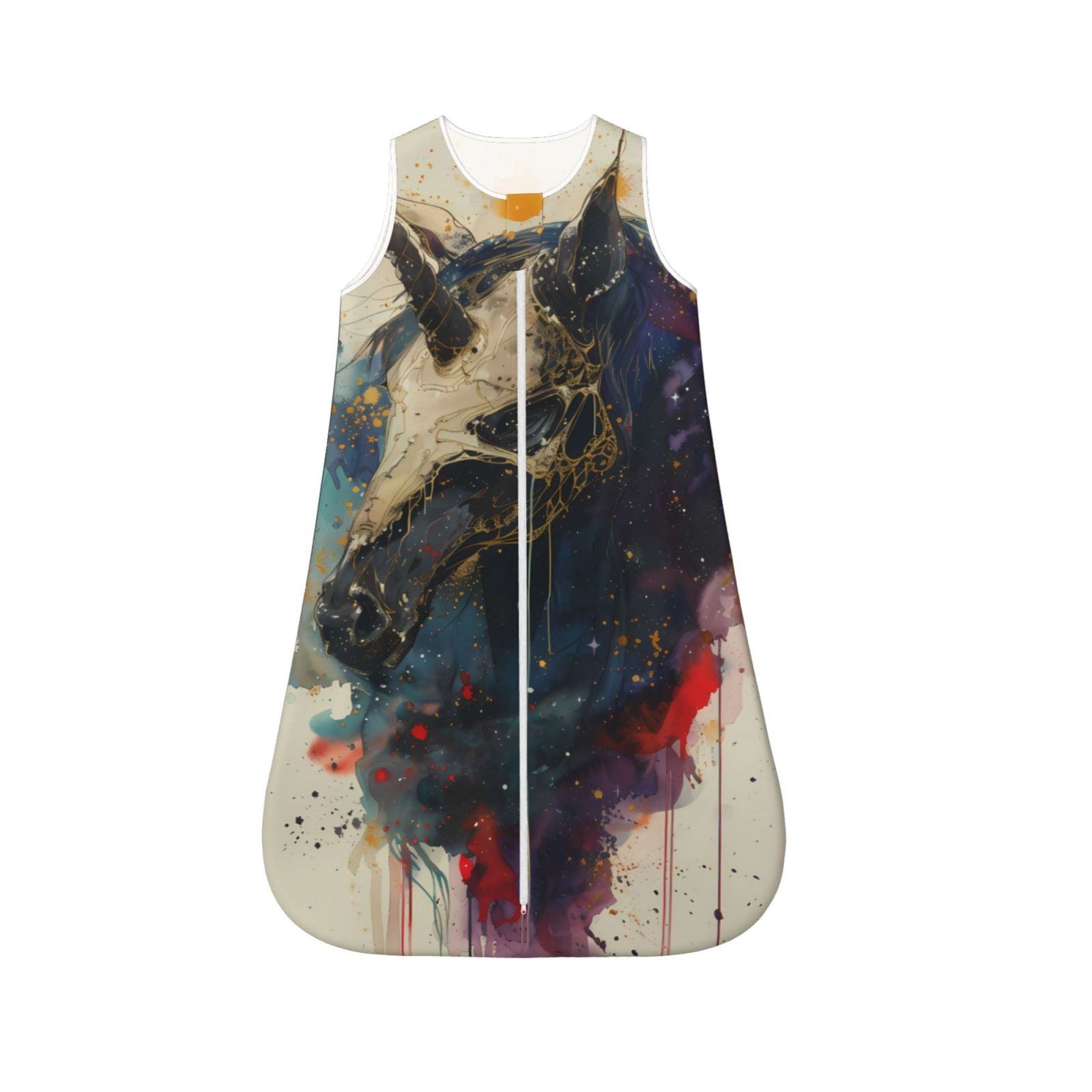 Fotbe Colorful Ink Cute Horse Pattern Sleep Sack - Baby Wearable ...