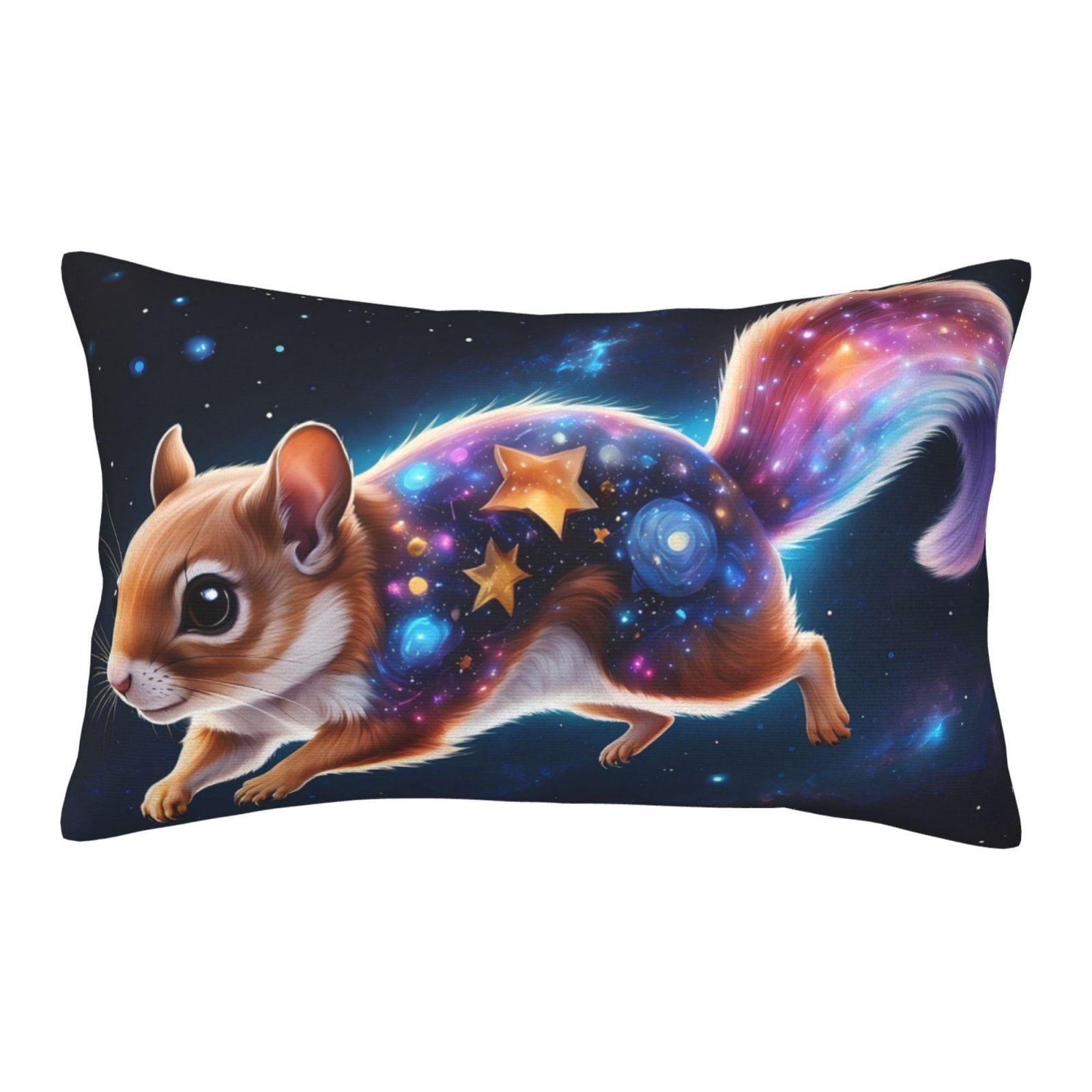 Fotbe Colorful Star River Squirrel Pillow Cases - Envelope Closure ...