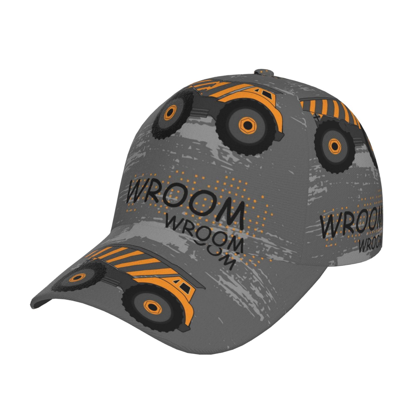 Fotbe Construction Machines Baseball Cap, Construction Machines Print ...