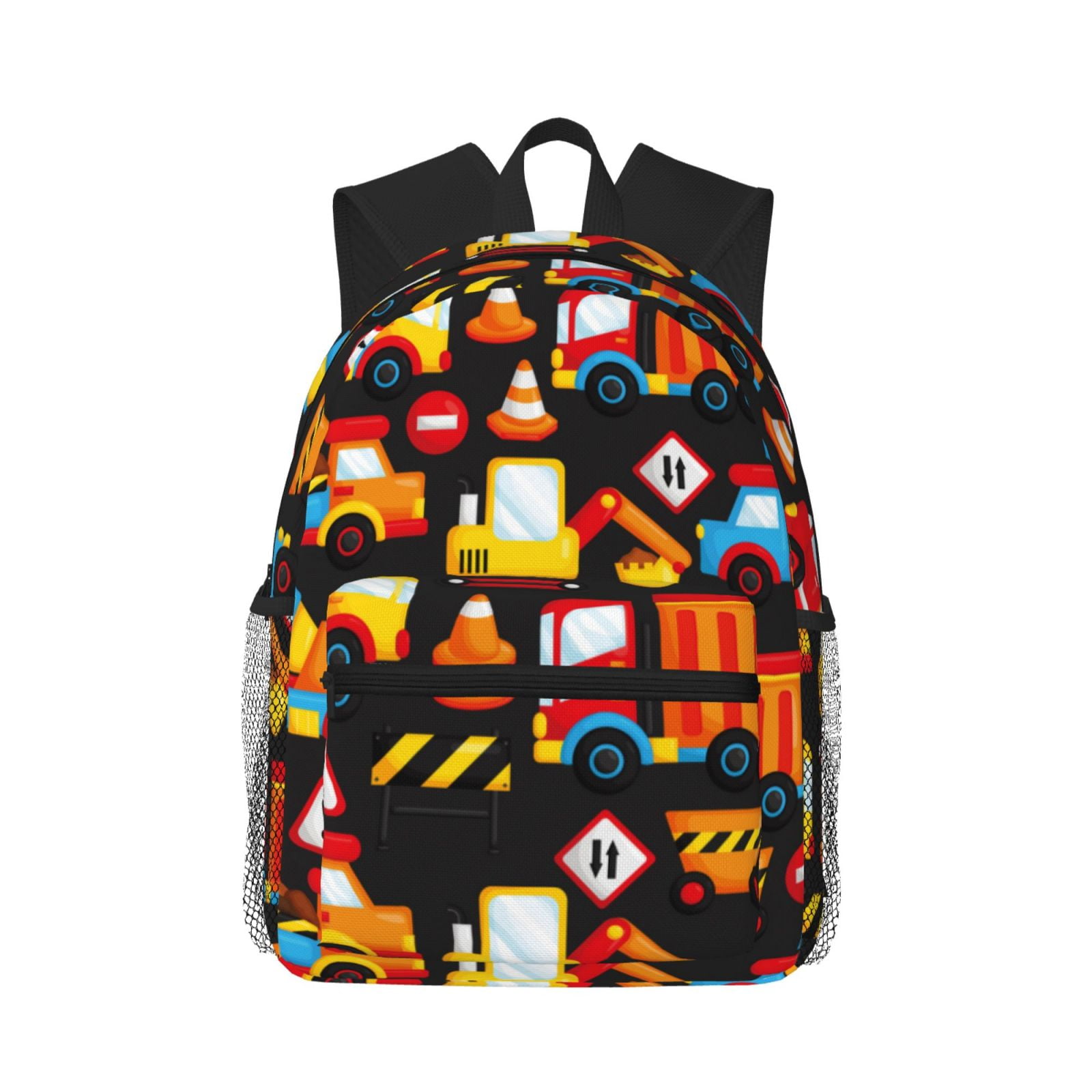 Fotbe Construction Truck Lightweight Casual Laptop Backpack for Men and ...