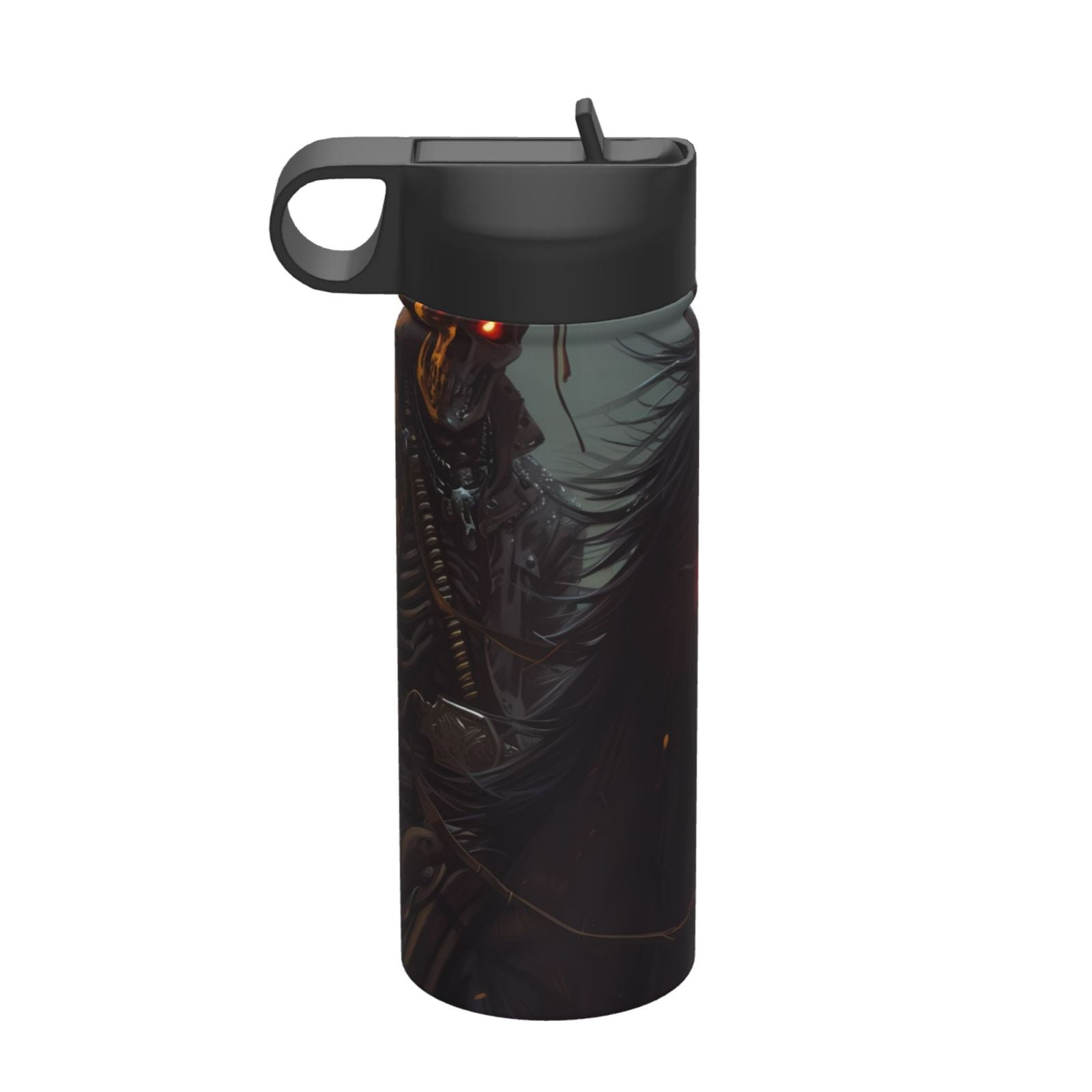 Fotbe Cool Skull Western Cowboy Pattern 18oz Sports Insulated Kettle ...