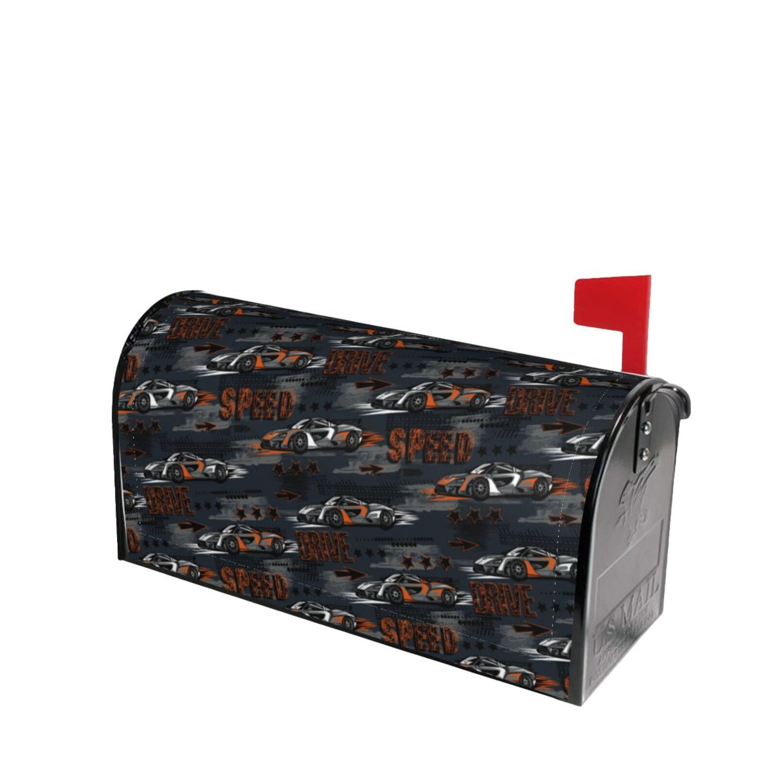 Fotbe Cool Sports Car Mailbox Covers Post Letter Box Cover Garden Decor ...