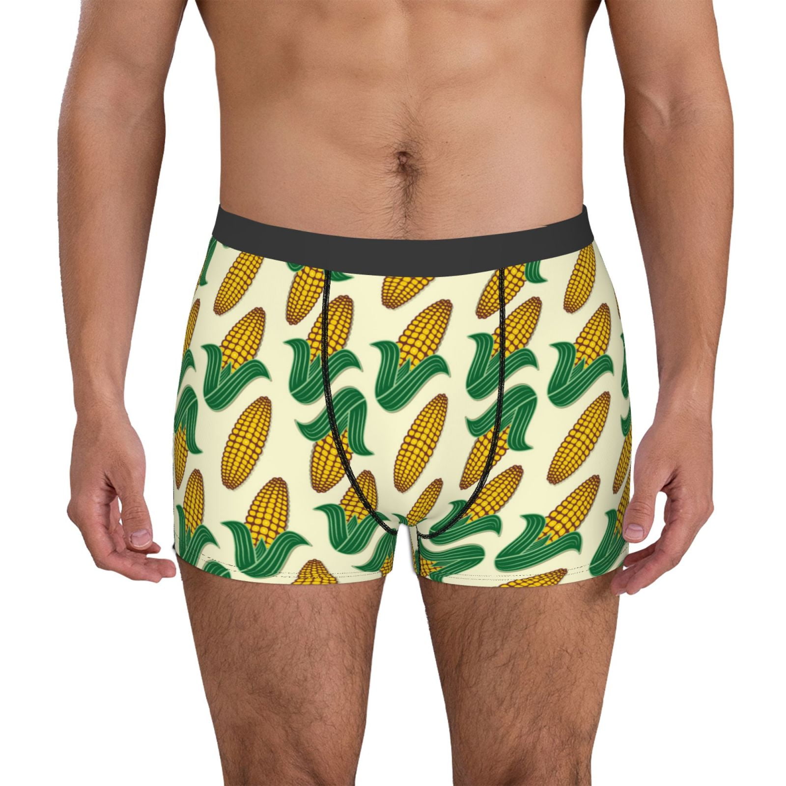 Fotbe Corn Men’s Total Support Pouch Boxer Briefs, X-Temp Cooling, Moisture-Wicking Underwear ...