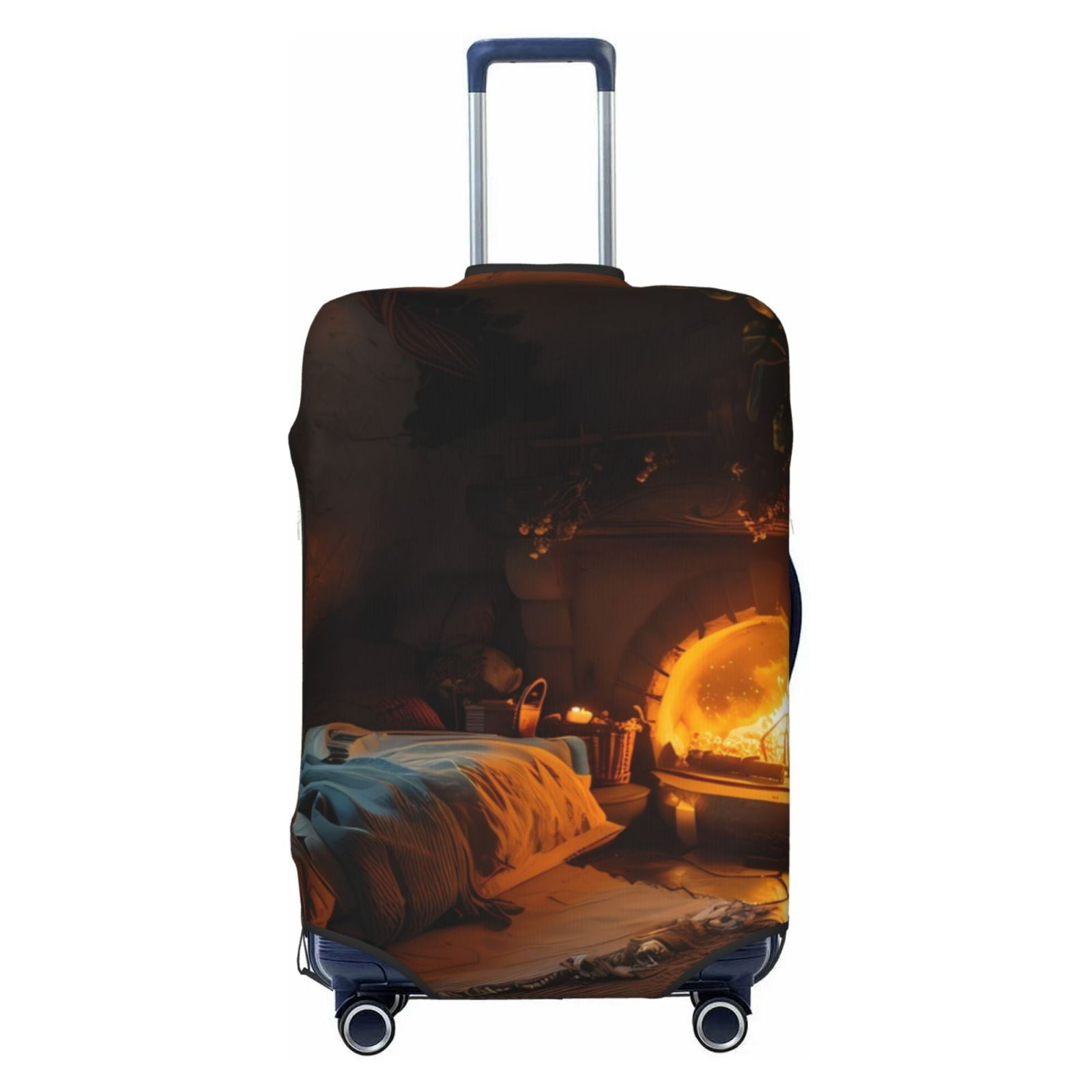 Fotbe Cozy Tree Hole Cabin Luggage Cover Protector,Suitcase Protector ...