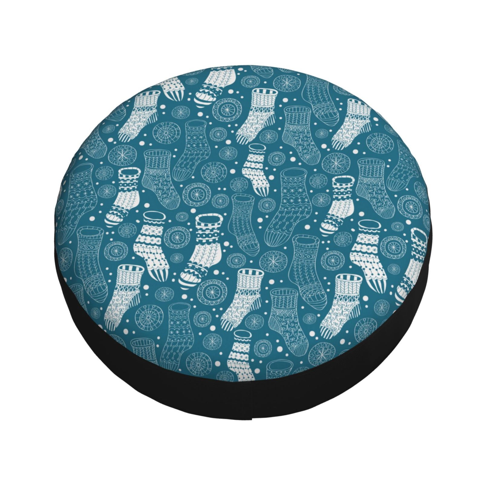 Fotbe Cozy Winter Socks Pattern Spare Tire Cover Thickening Universal ...