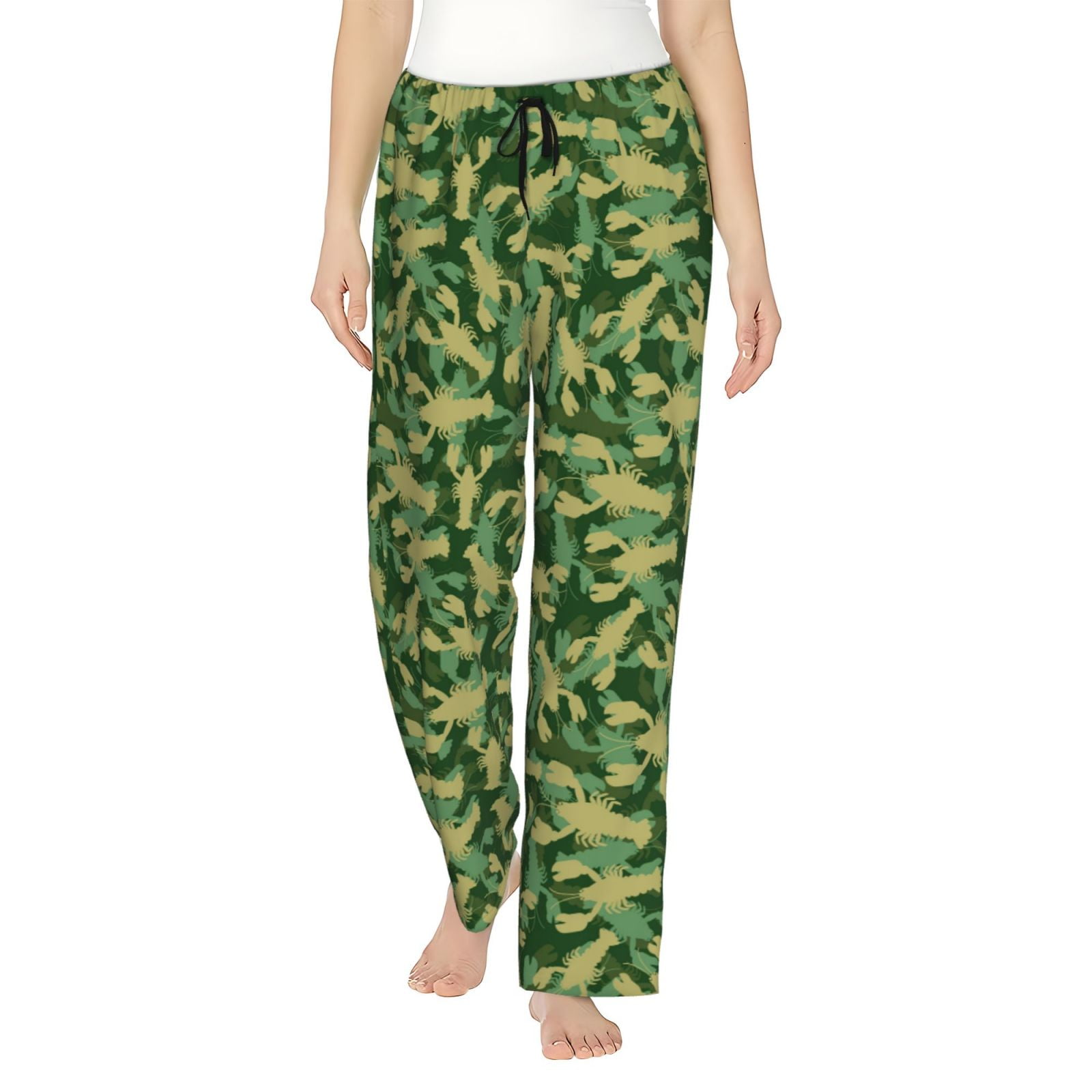 Fotbe Crayfish Army Women's Pajama Pants,Sleepwear Pants,Pj Bottoms ...
