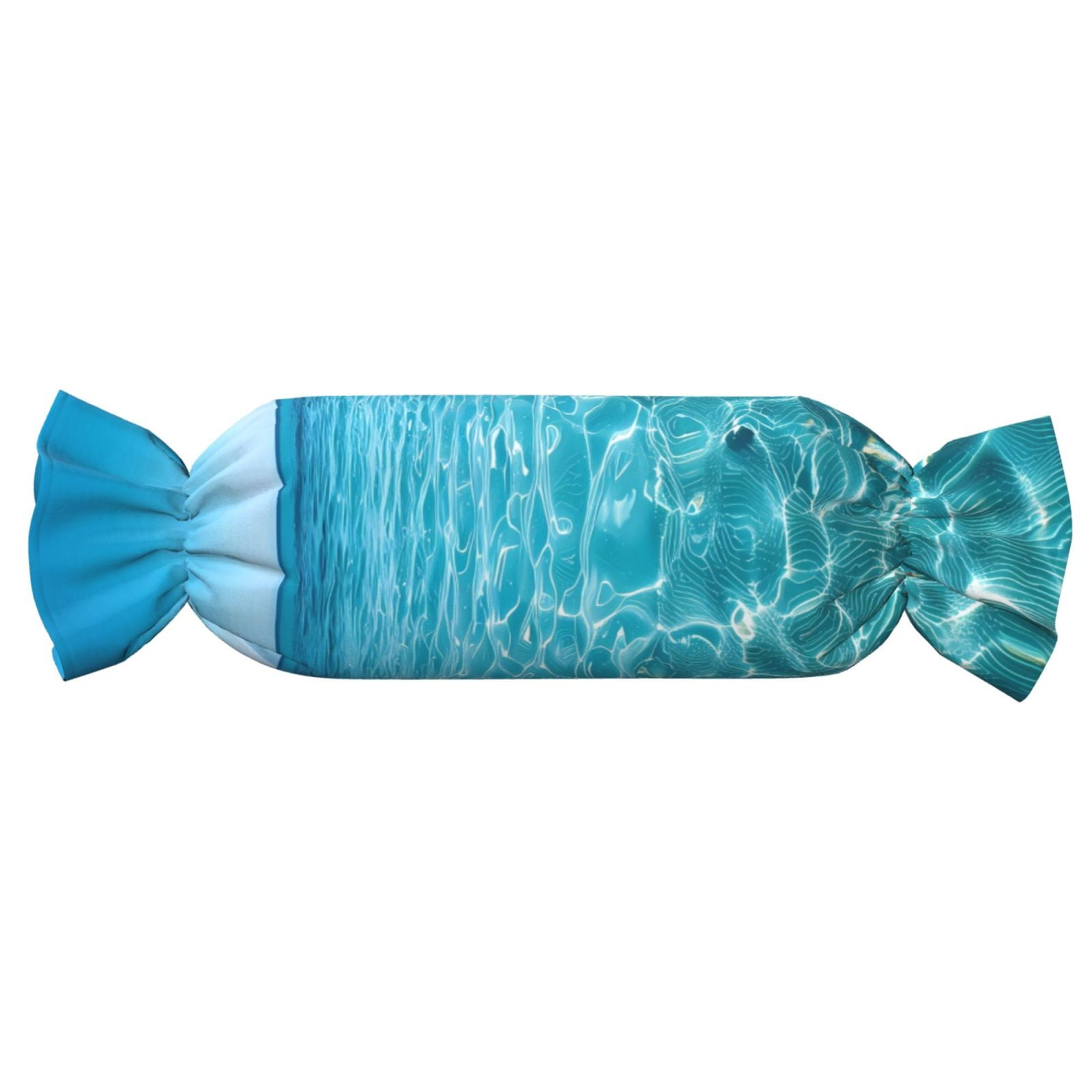 Fotbe Crystal Clear Ocean Waves Pattern Cervical Neck Pillow, Candy ...