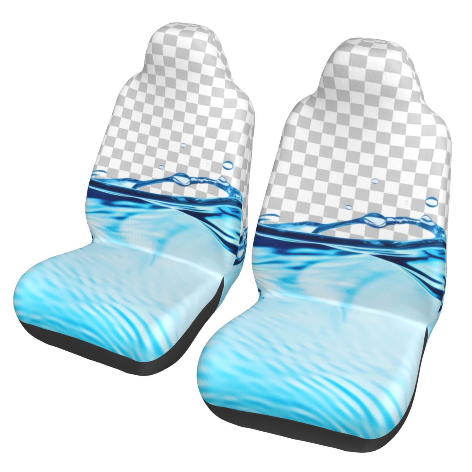 Fotbe Crystal Clear Water Splash Pattern Automotive Seat Covers for ...