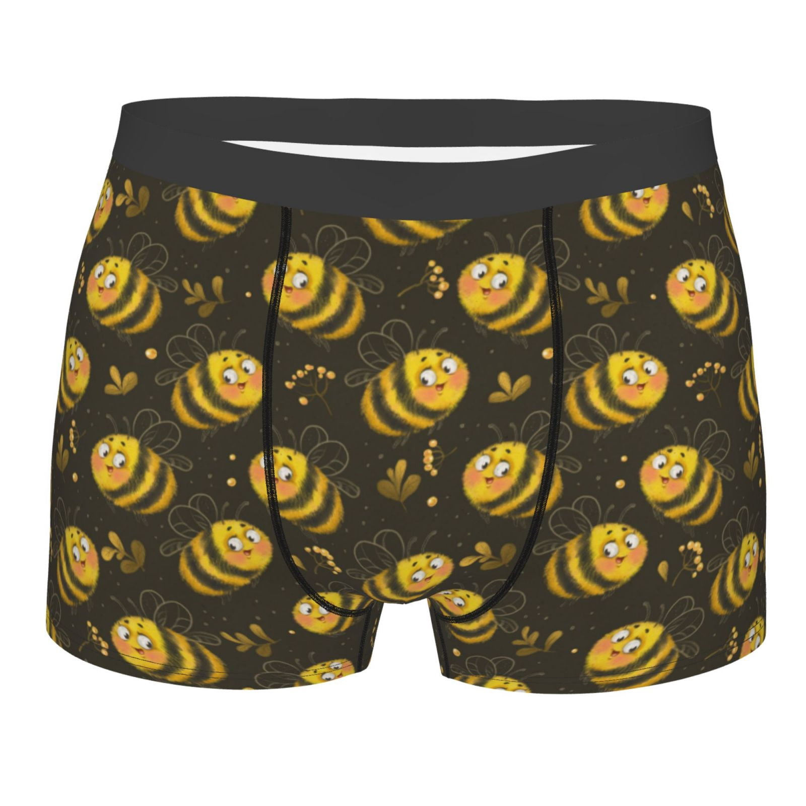 Fotbe Cute Cartoon Bees Men’s Total Support Pouch Boxer Briefs, X-Temp ...